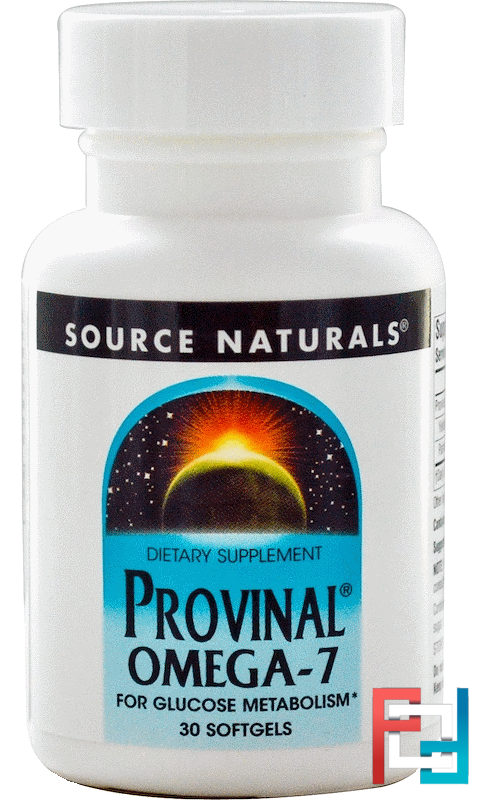 Provinal Omega-7, Source Naturals, 30 Softgels